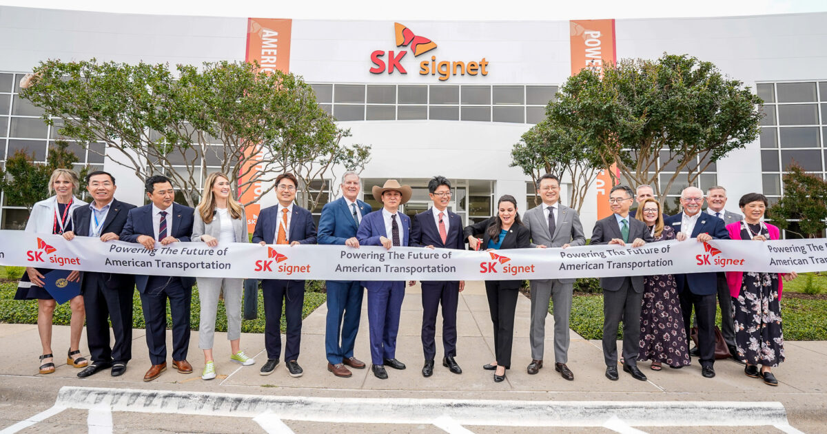 SK Signet Opens EV Charging Facility In Plano, Texas | News | SK
