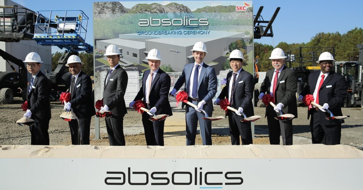 Absolics Breaks Ground On Planned $600M Investment | News | SK